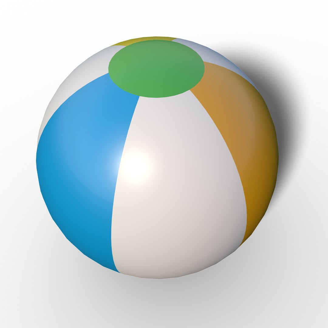 3D Beach Ball Model - TurboSquid 2058698