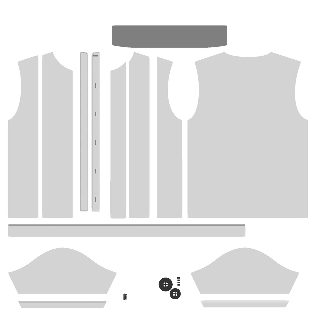 Mens Retro Polo Shirt In Low Poly 3D Model - TurboSquid 2369886