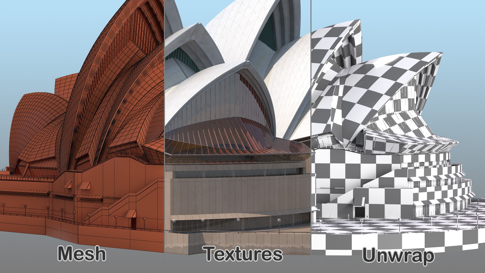 Sydney opera house performing 3D model - TurboSquid 1492942