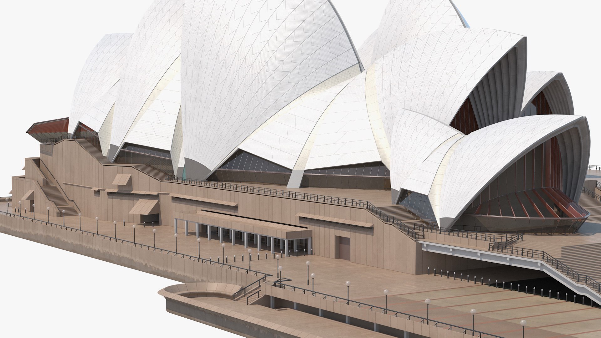 Sydney opera house performing 3D model - TurboSquid 1492942