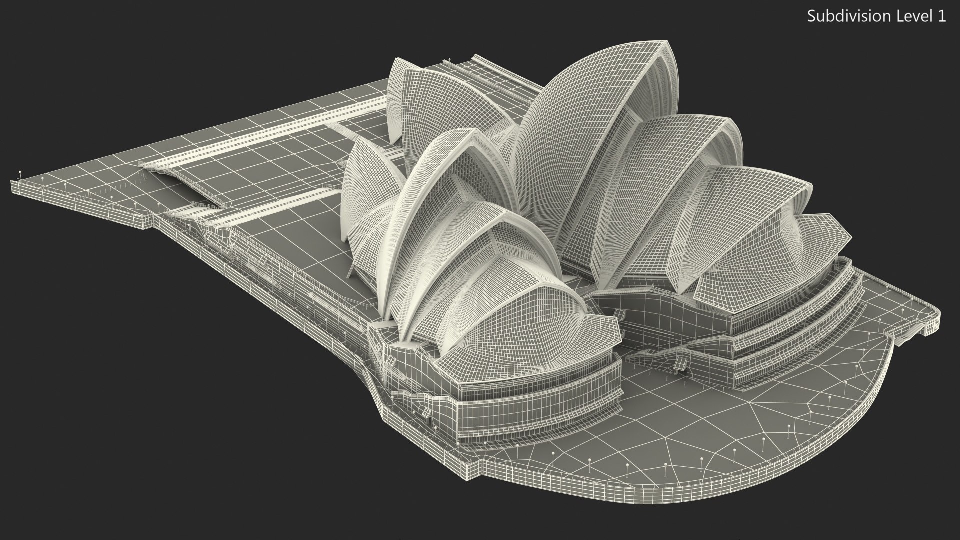 Sydney opera house performing 3D model - TurboSquid 1492942