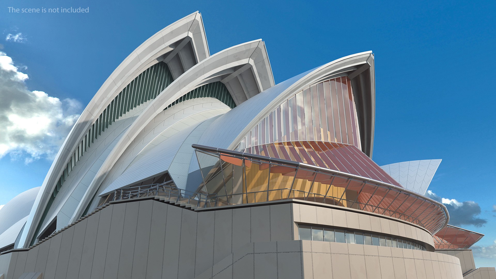 Sydney opera house performing 3D model - TurboSquid 1492942