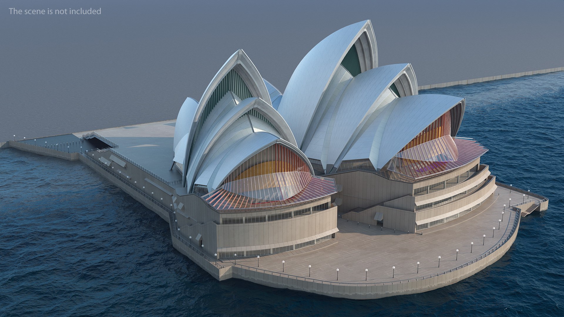 Sydney Opera House Performing 3D Model - TurboSquid 1492942
