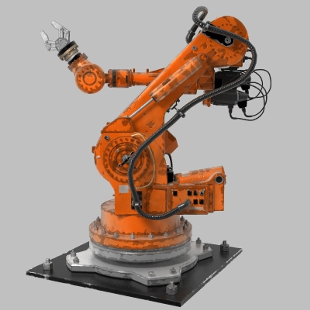 Robot Arm 3d Obj