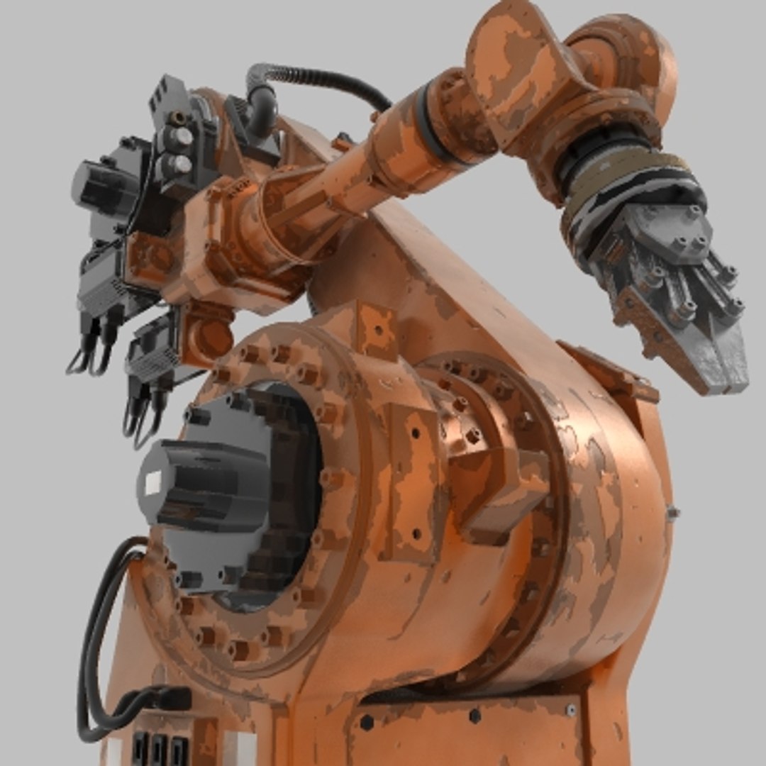 Robot Arm 3d Obj