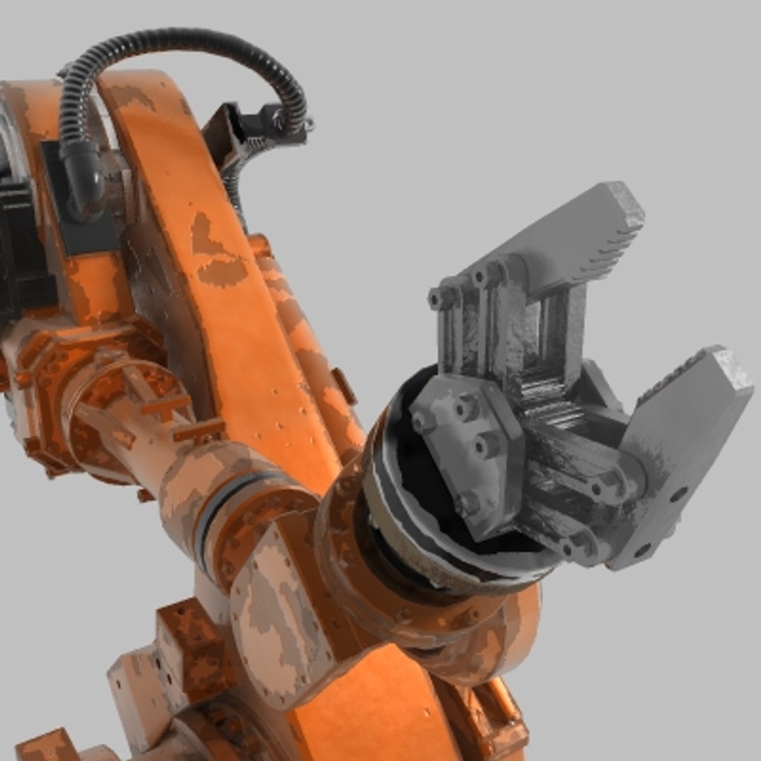 Robot Arm 3d Obj