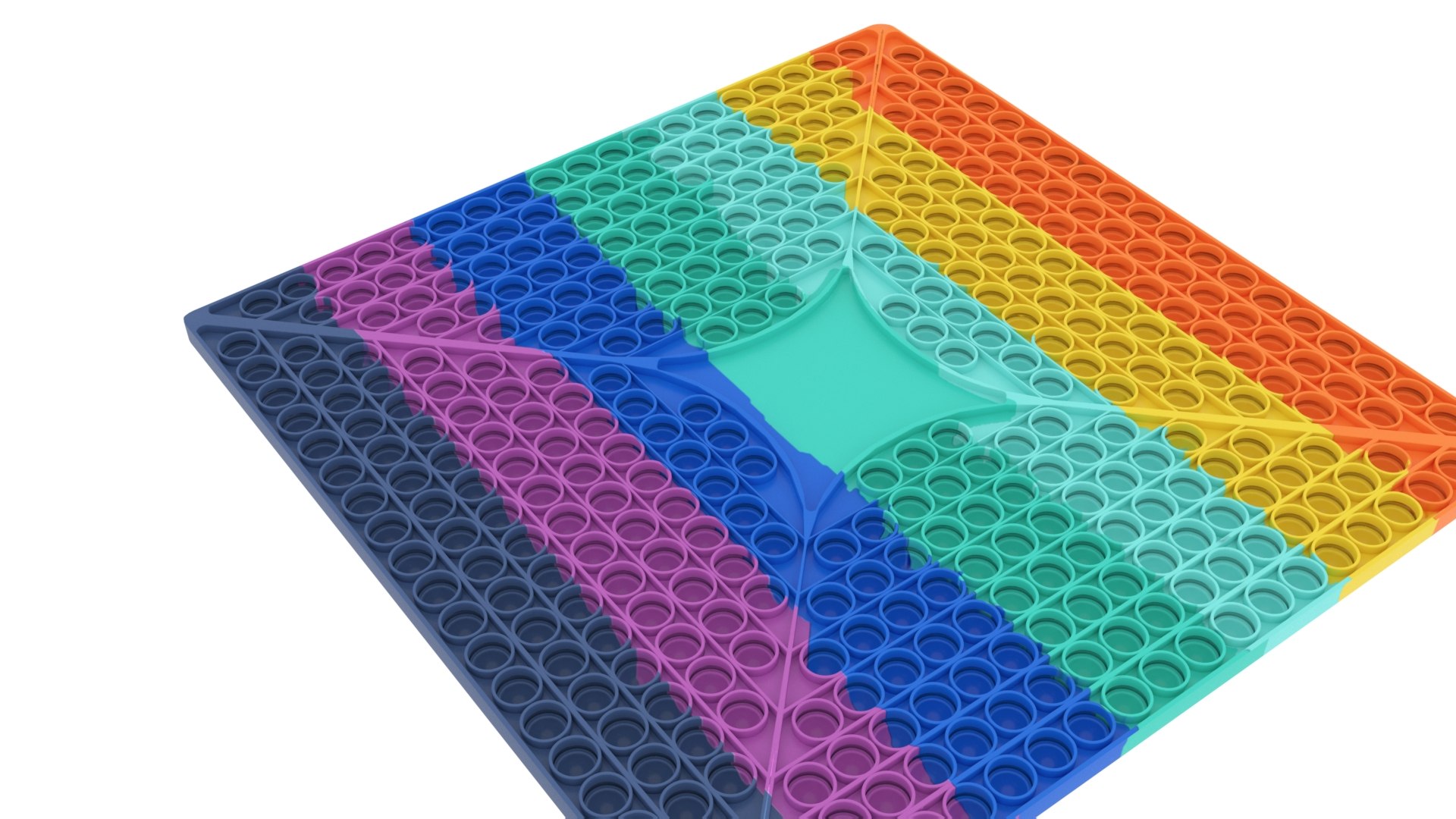 3D Board Game Pop It Fidget Toy - TurboSquid 1763904