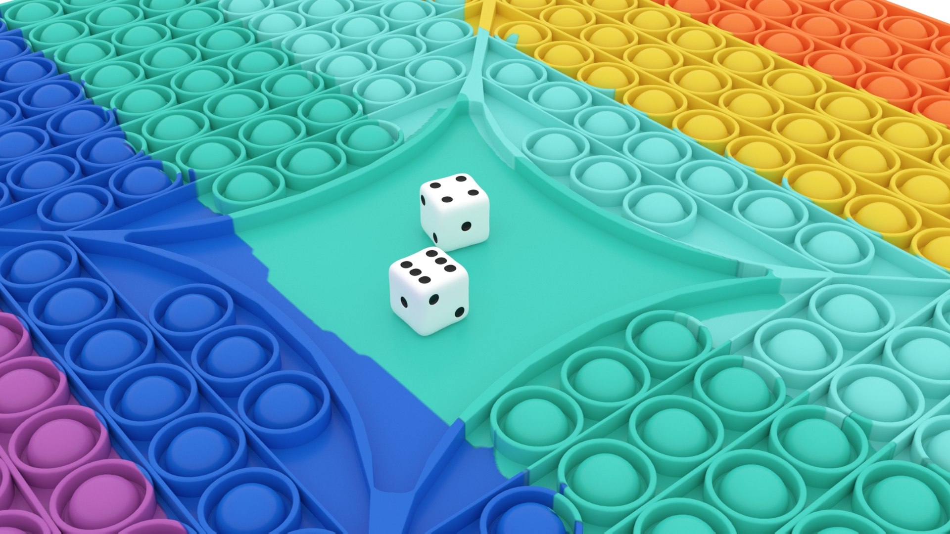 3D Board Game Pop It Fidget Toy - TurboSquid 1763904