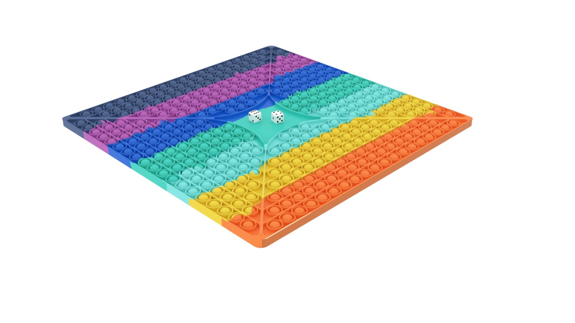 3D Board Game Pop It Fidget Toy - TurboSquid 1763904