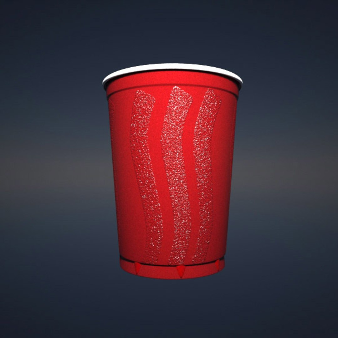 Plastic cup 3D model - TurboSquid 644389