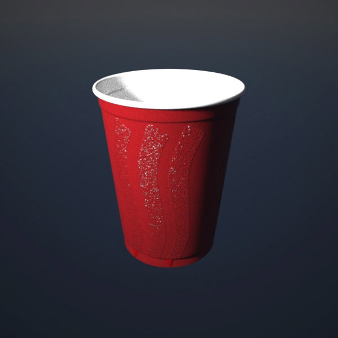 Plastic cup 3D model - TurboSquid 644389