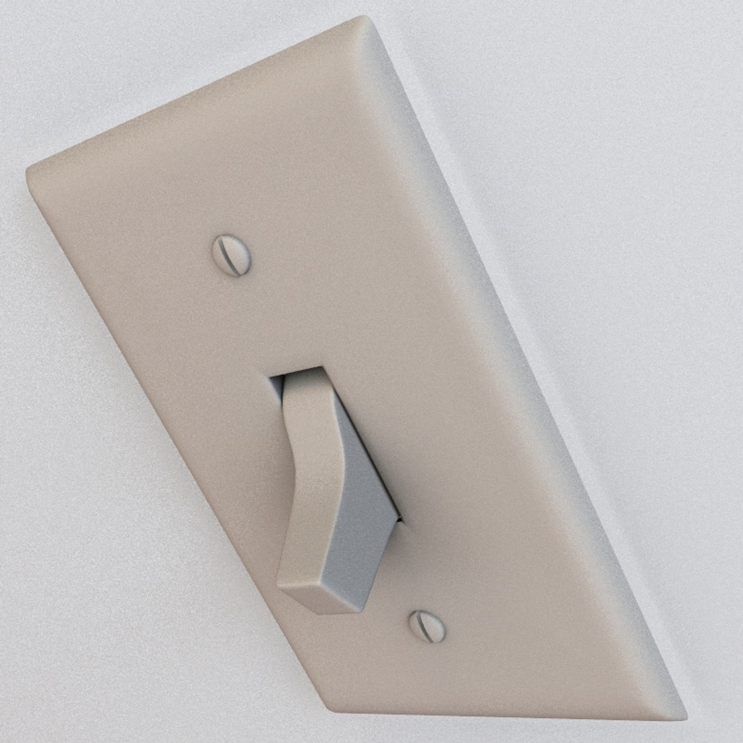 3d Electrical Switch Model