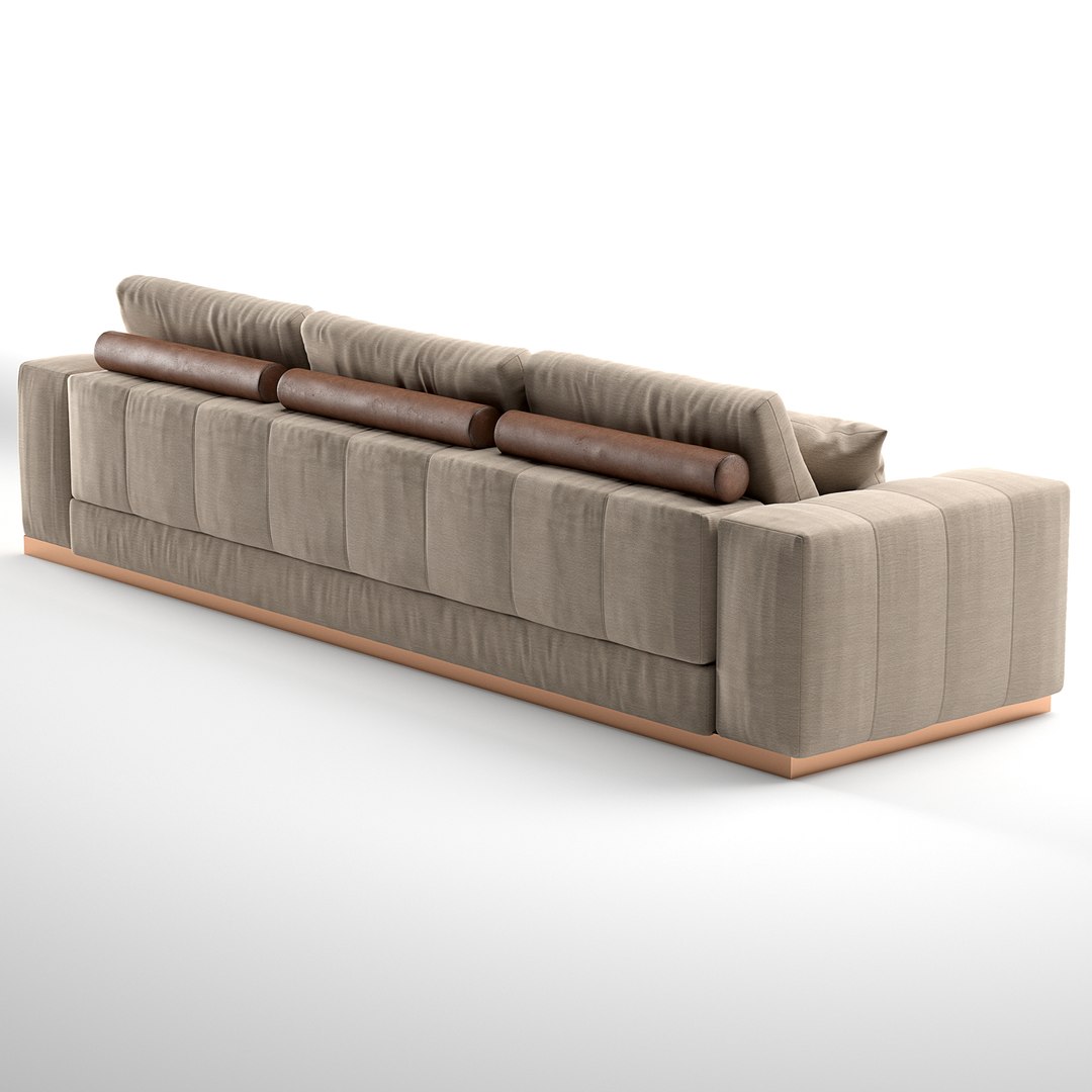 3D Model Laskasas Charlie Sofa - TurboSquid 1467460