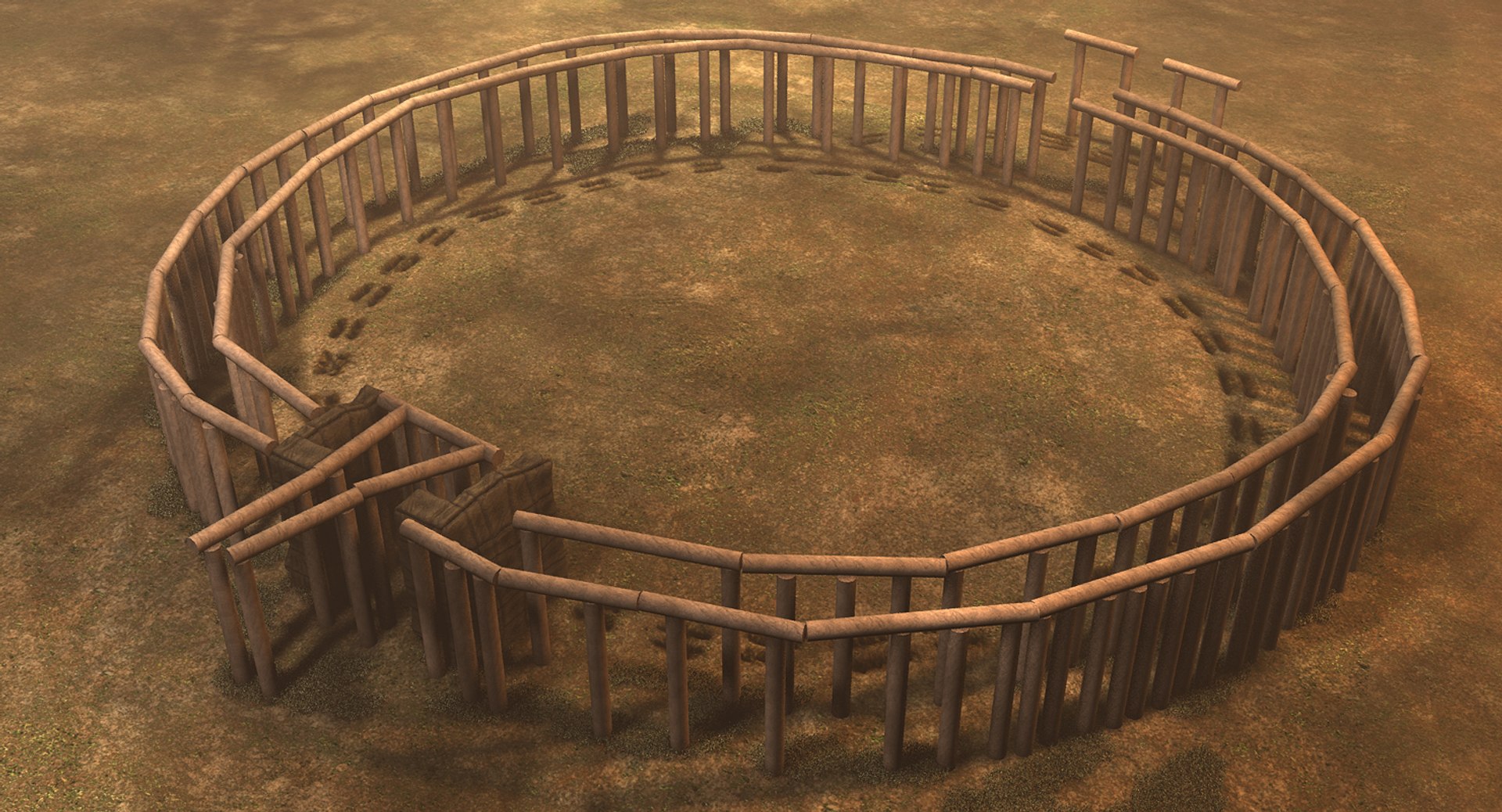 Research Neolithic Newgrange Henge 3D Model - TurboSquid 1382699
