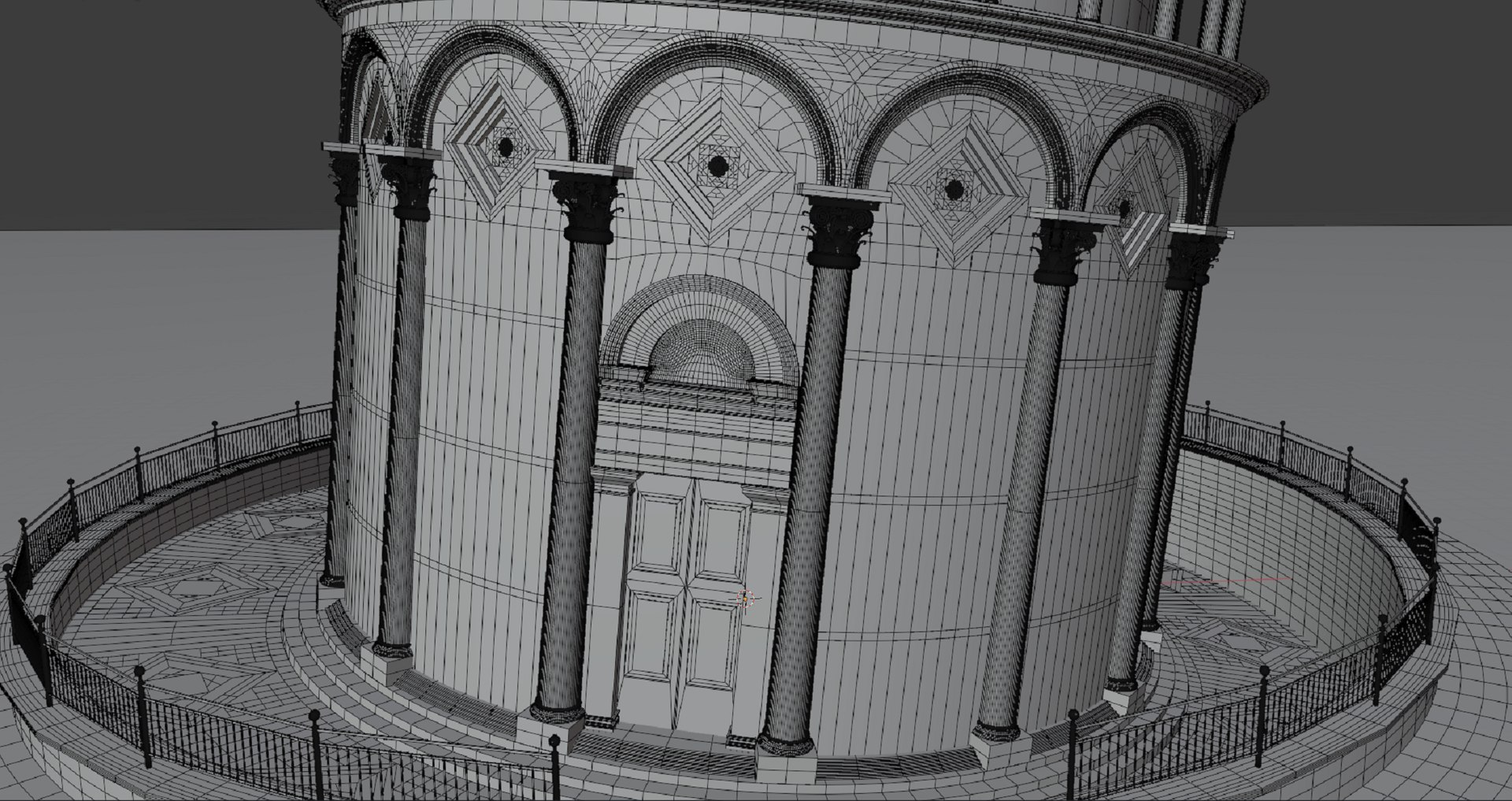 Leaning Tower Of Pisa 3D Model - TurboSquid 1829776