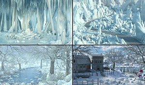 3D Snow Models - Browse & Download Formats - TurboSquid