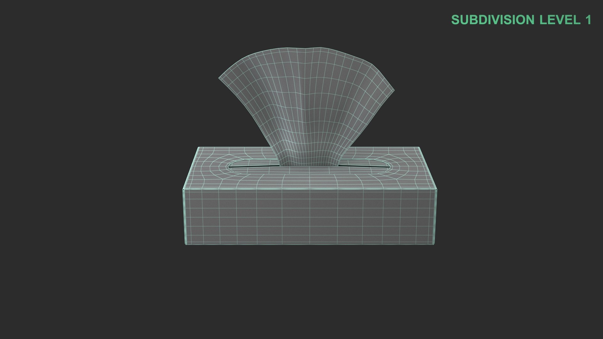 Tissue Box 3D Model - TurboSquid 2356644