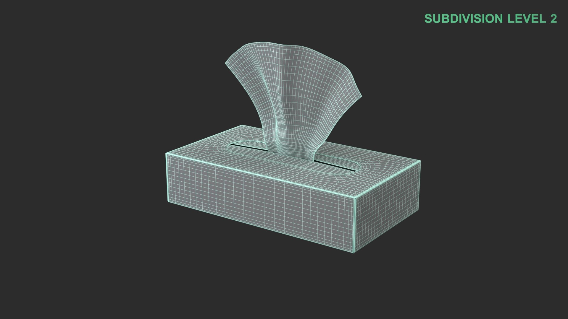 Tissue Box 3D Model - TurboSquid 2356644