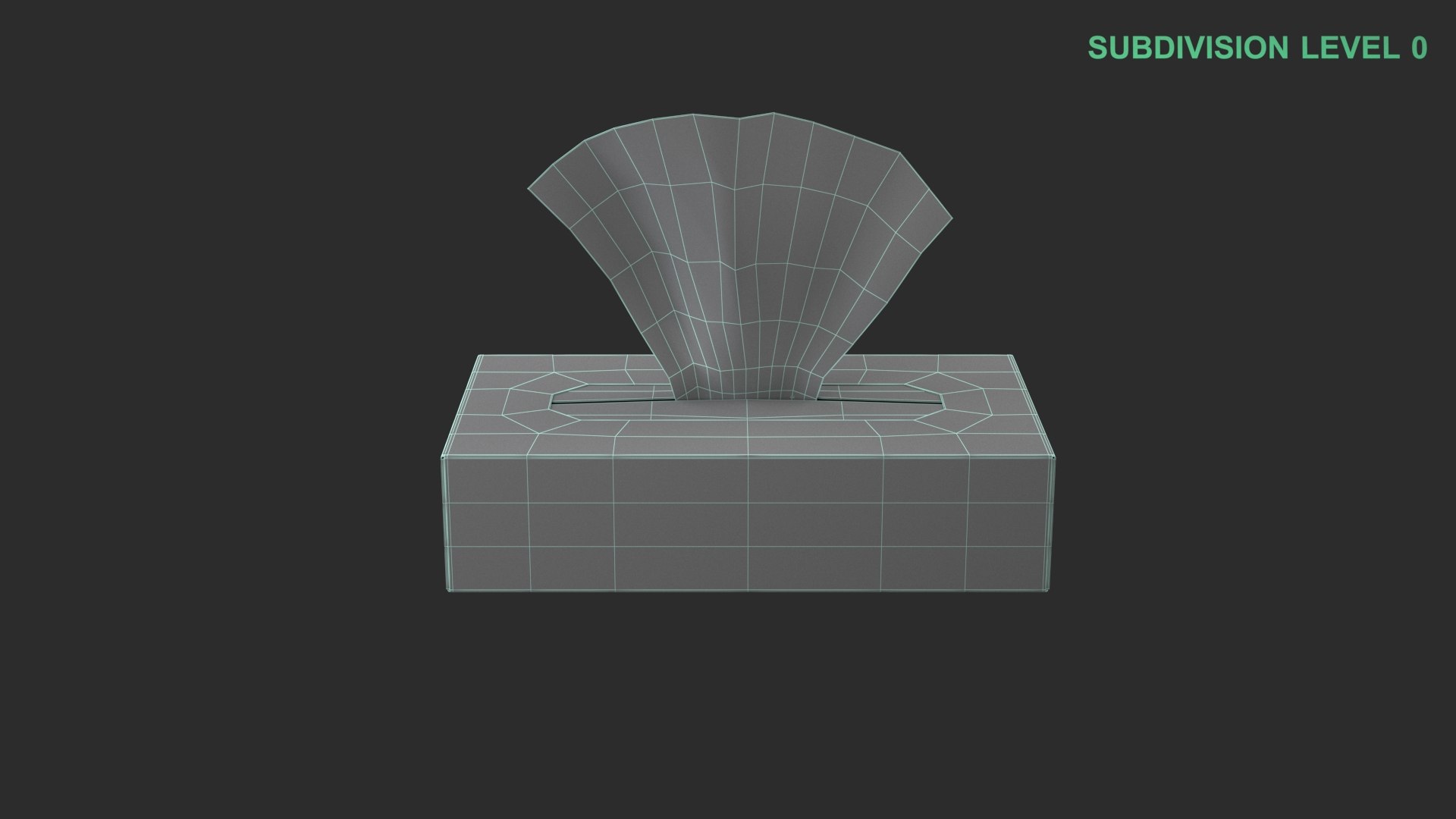 Tissue Box 3D Model - TurboSquid 2356644