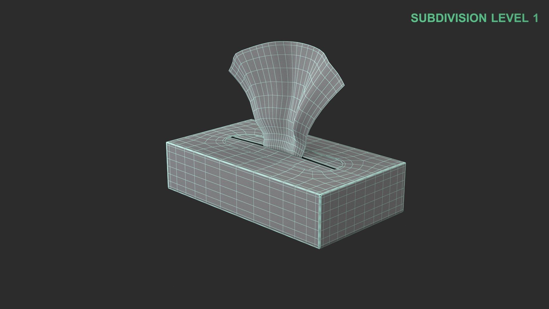 Tissue Box 3D Model - TurboSquid 2356644