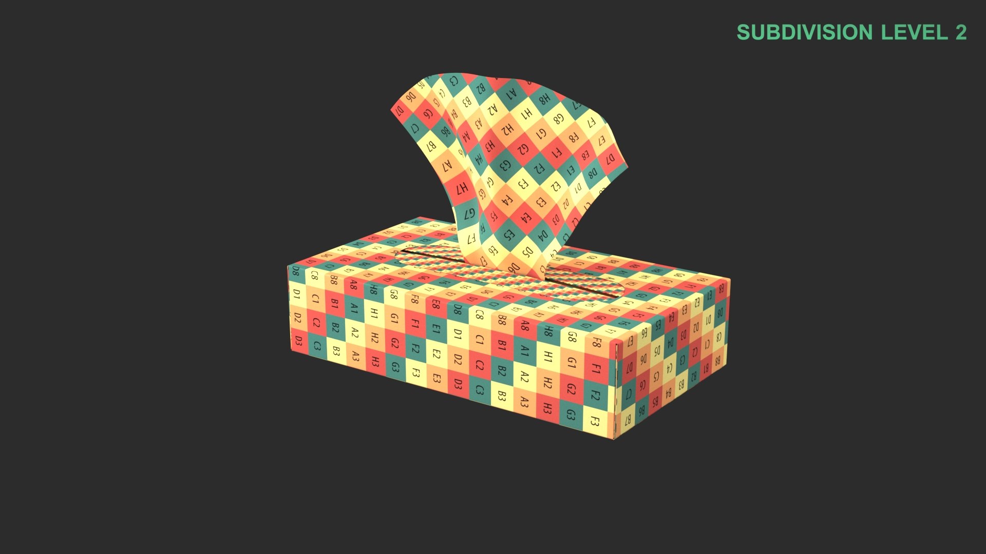 Tissue Box 3D Model - TurboSquid 2356644