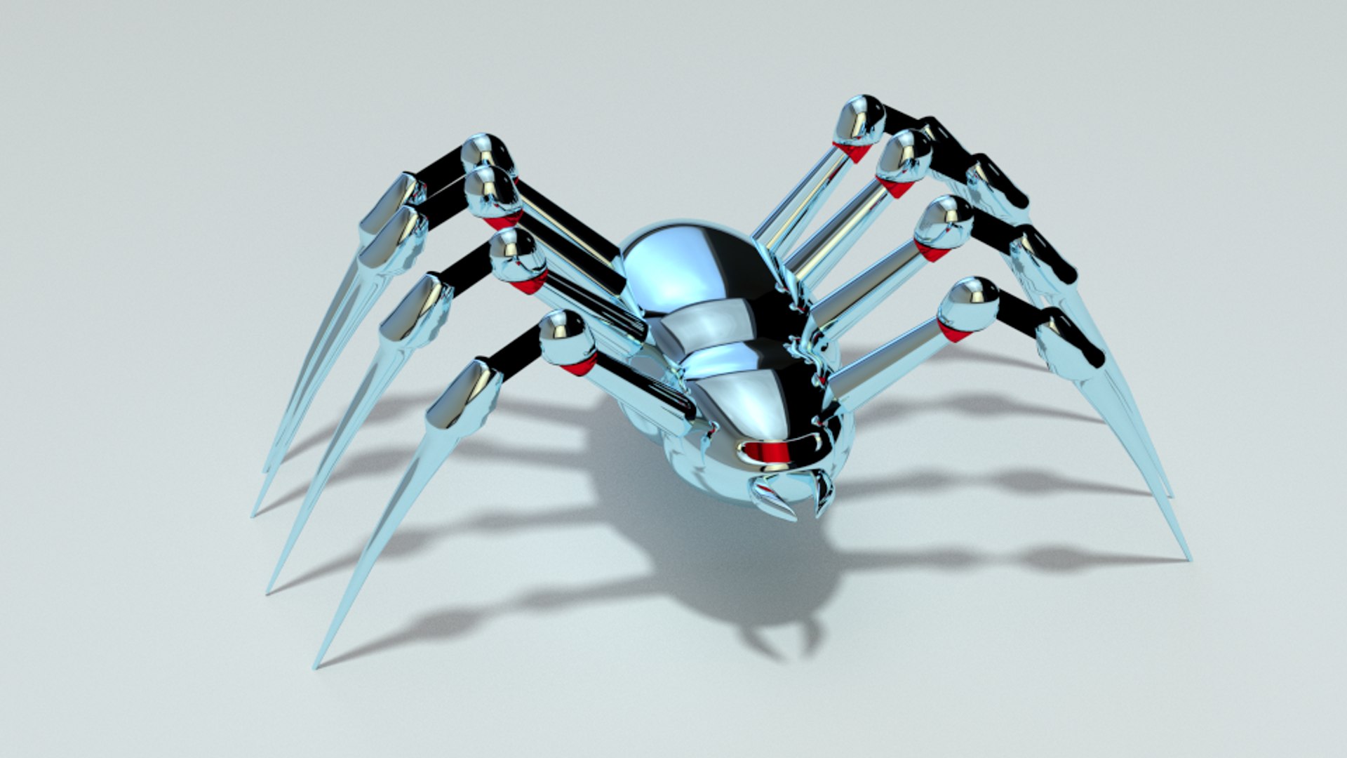 Spider Bot 3d Model