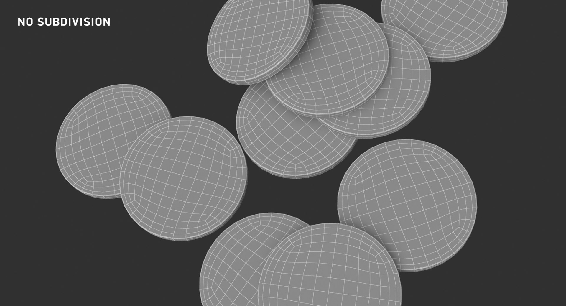 3D Coins Bitcoin Eos - TurboSquid 1255048