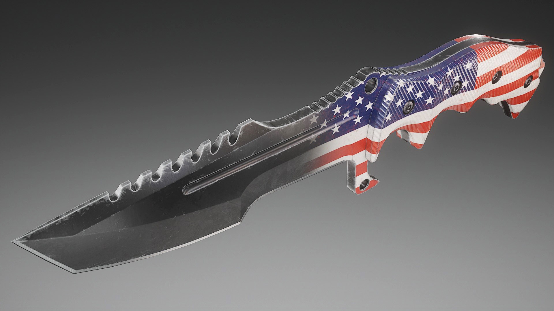 Tactical Combat Knife V3 3D Model - TurboSquid 2251851