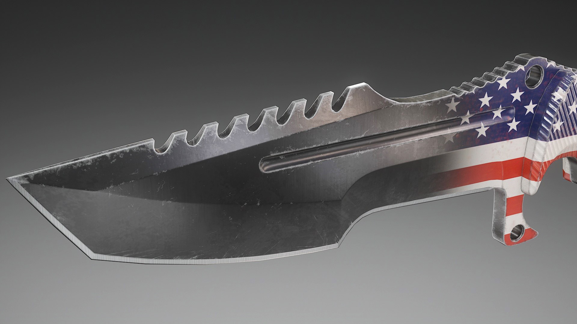 Tactical Combat Knife V3 3D Model - TurboSquid 2251851