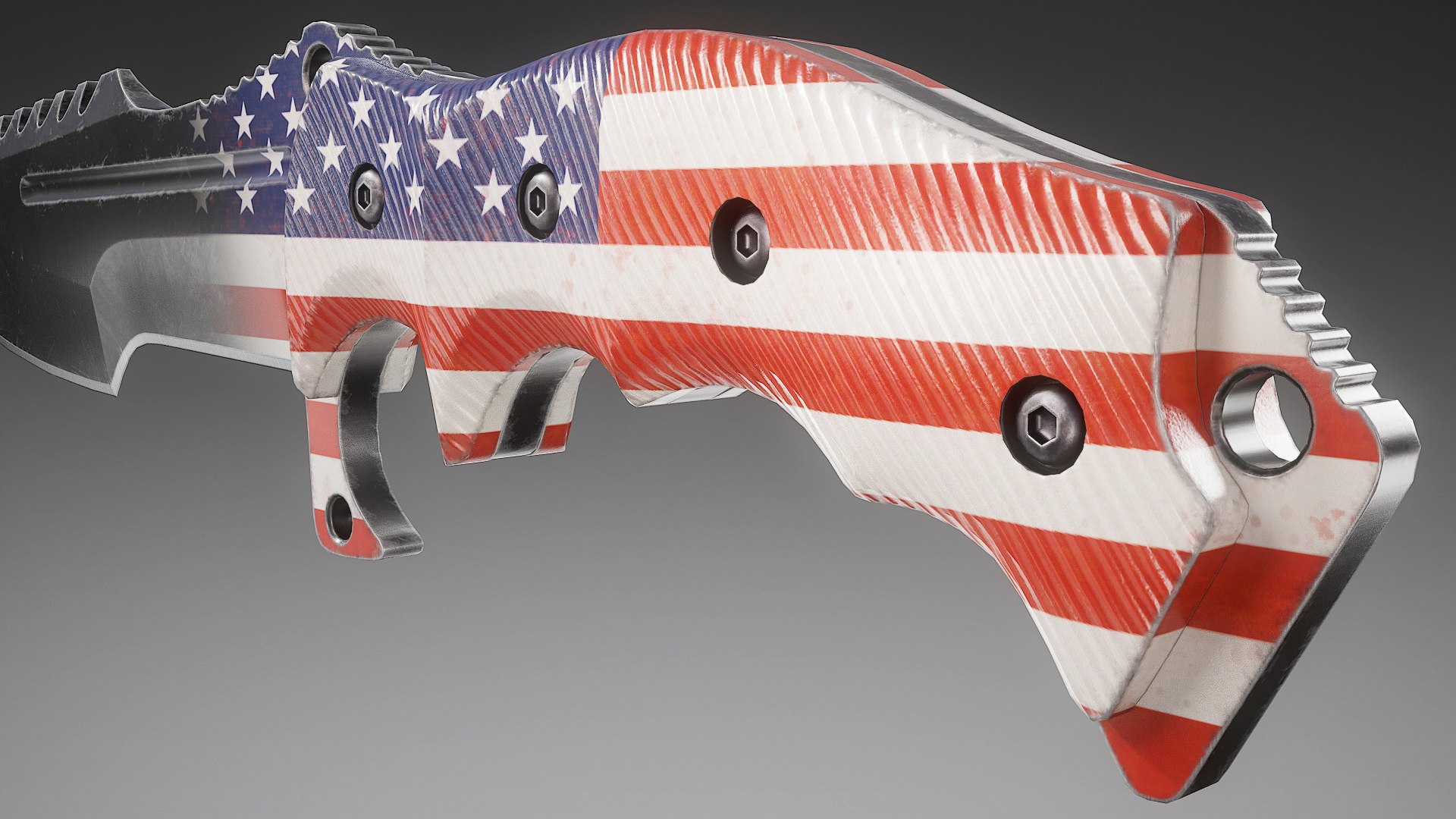 Tactical Combat Knife V3 3D Model - TurboSquid 2251851