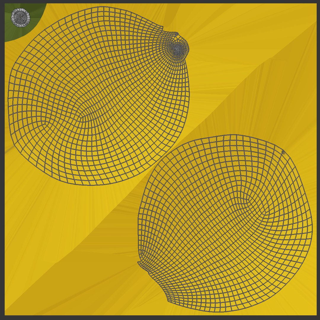 3D Realistic Lemon - TurboSquid 1351865