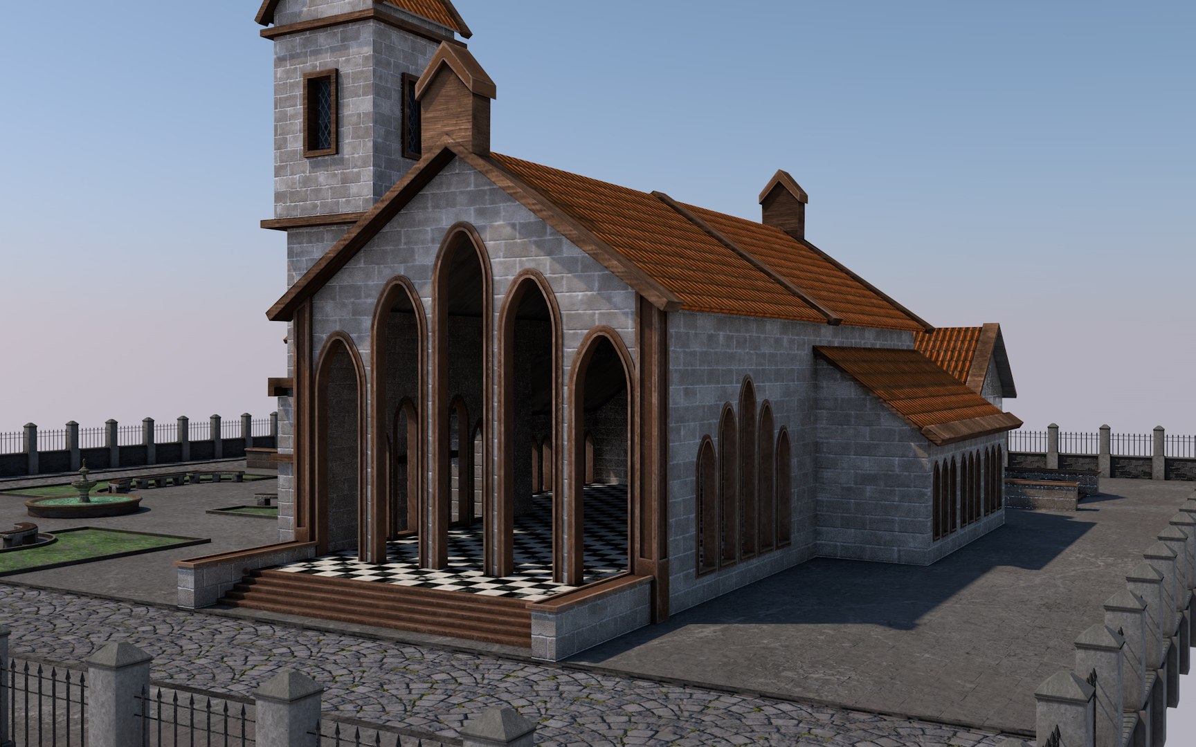 Fantasy Building 01 3D model - TurboSquid 1731035