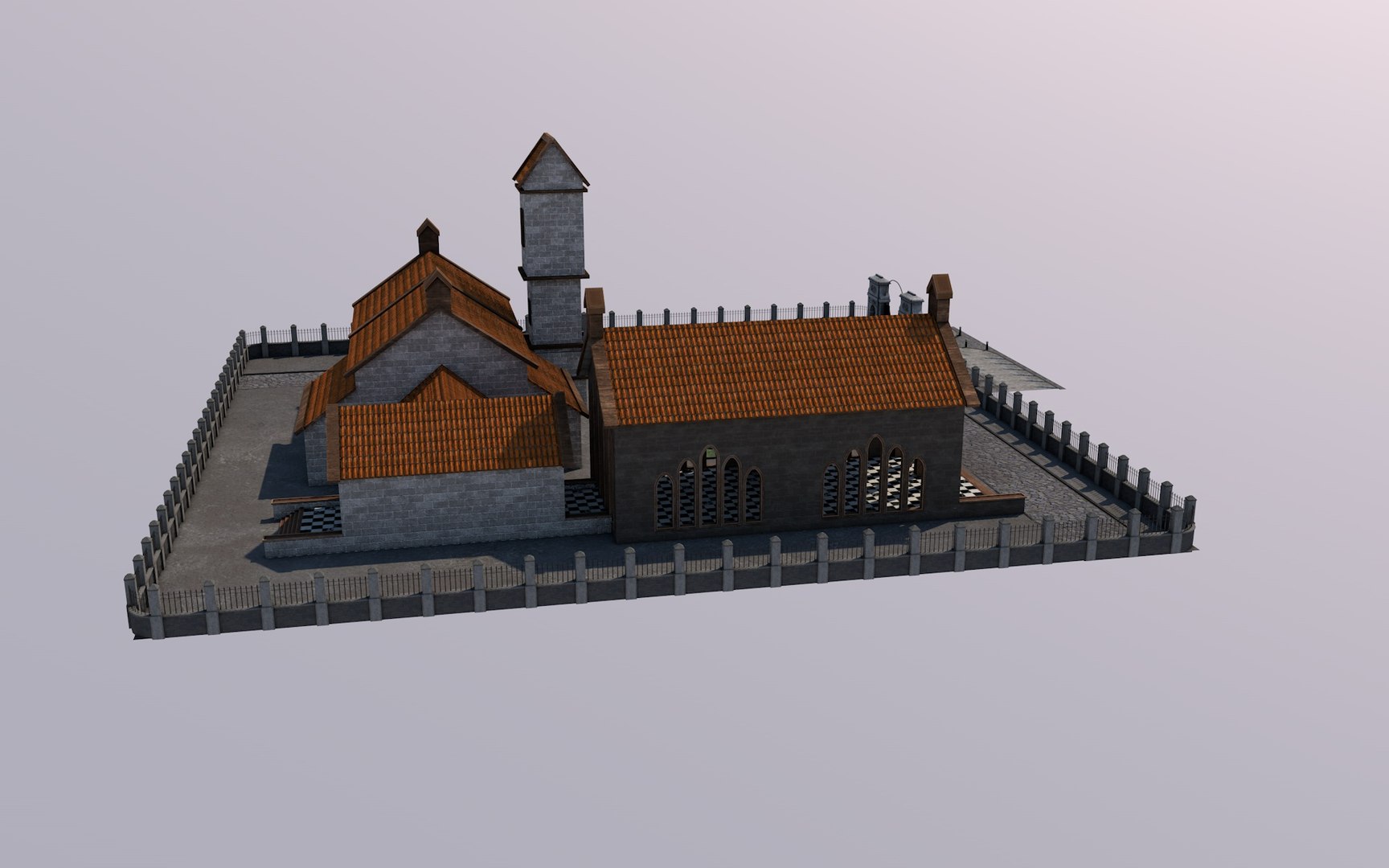 Fantasy Building 01 3D model - TurboSquid 1731035