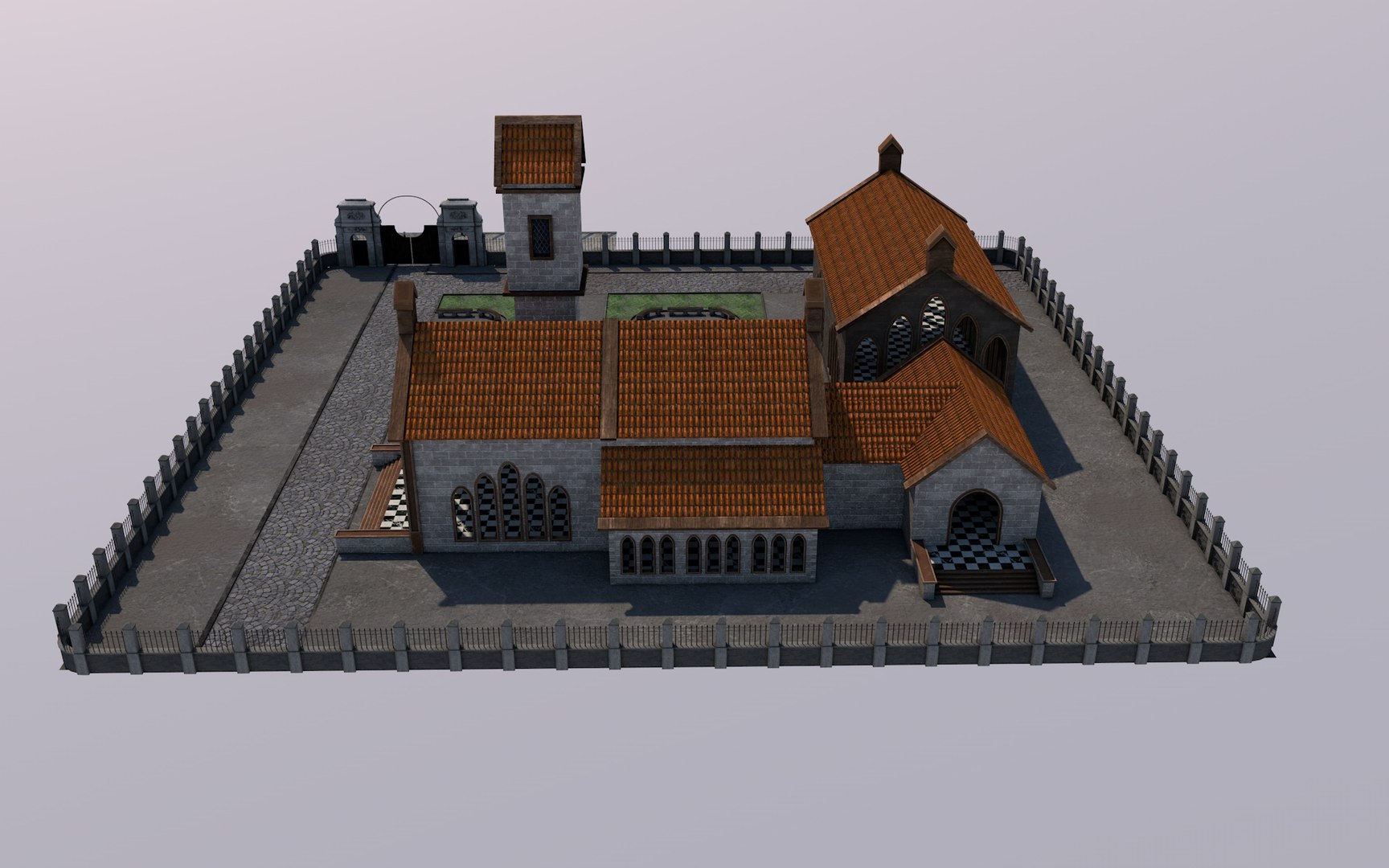 Fantasy Building 01 3D model - TurboSquid 1731035