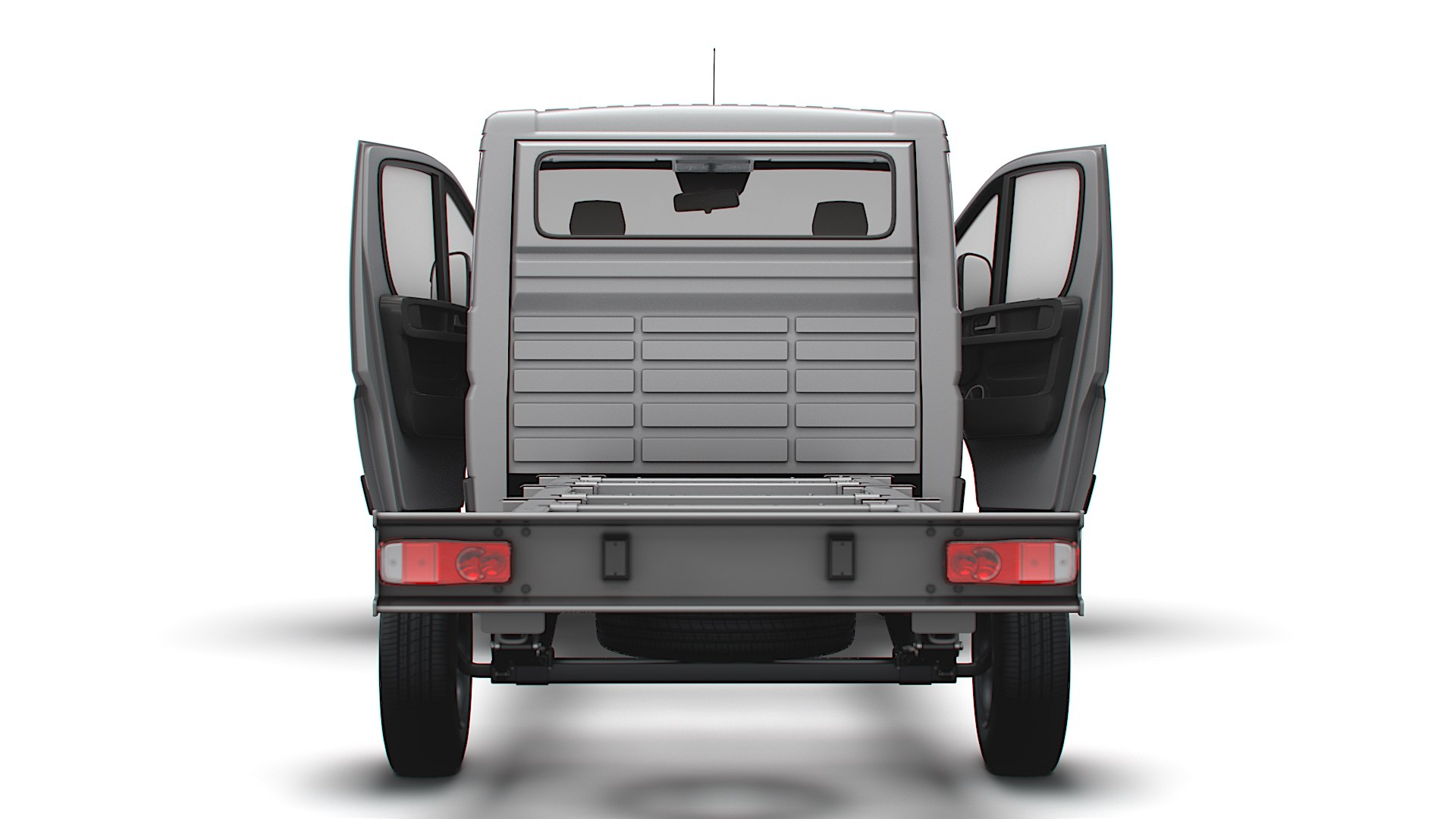 3D Model RAM Promaster Chassis HQ Interior Single Cab 4035 WB 2023 ...