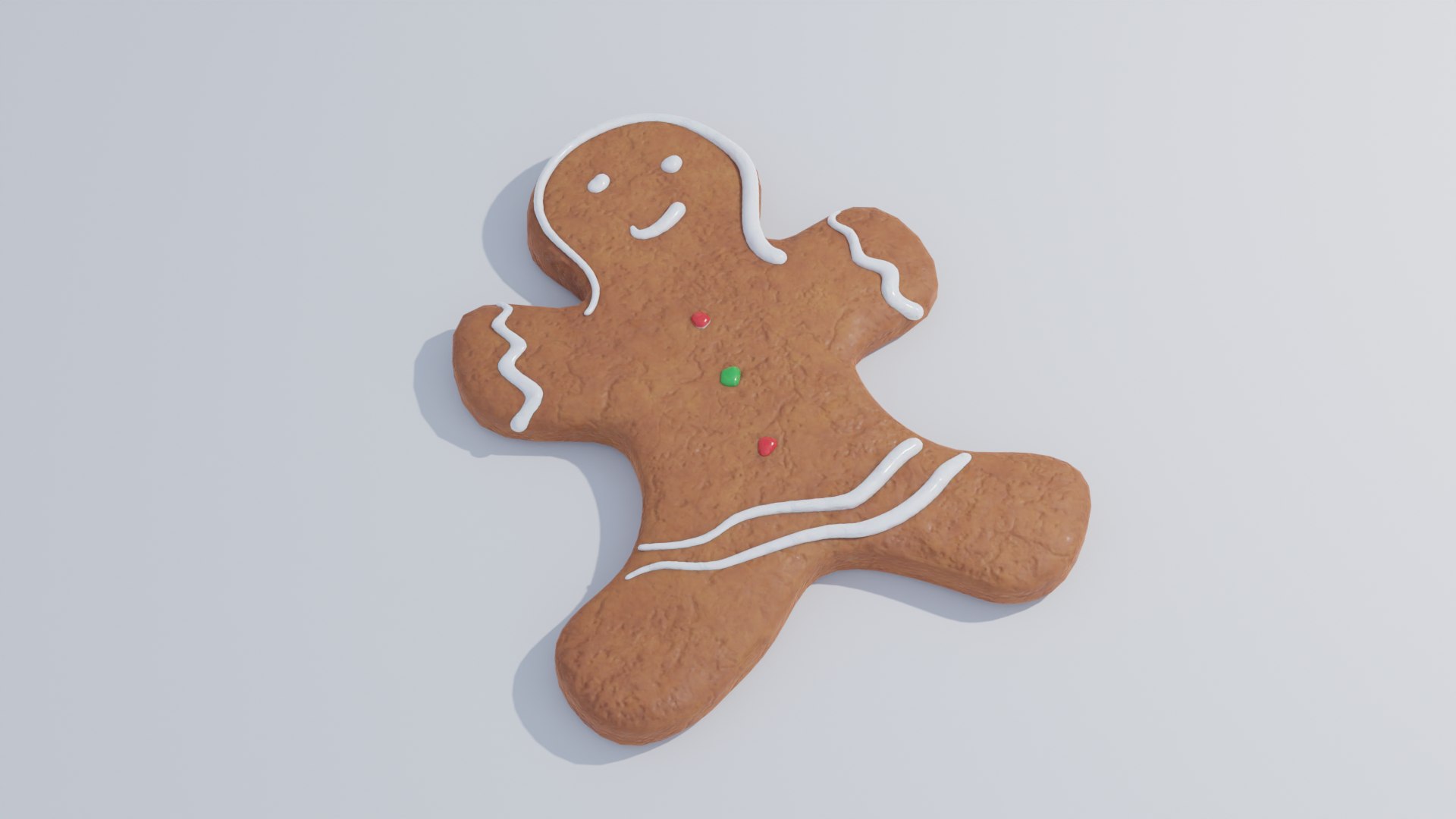 3D Model Gingerbread Cookies 4K And 2K - TurboSquid 1990019