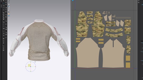 3D Crye G3 Combat Shirt - Marvelous Designer - TurboSquid 1947546