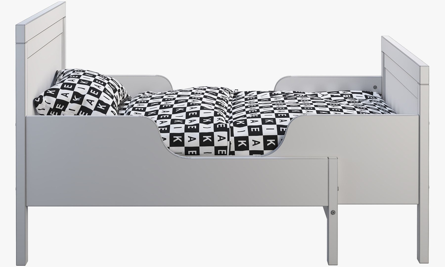 3D Ikea Sundvik Bed - TurboSquid 1443973