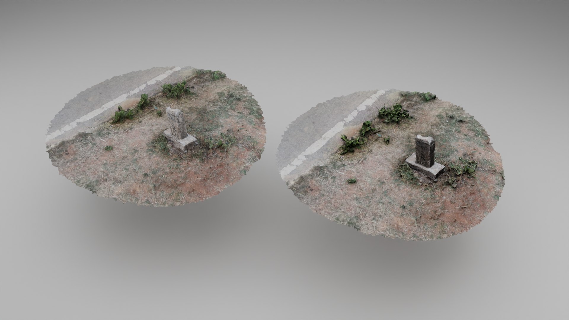 3D Roadside Piller Photoscan Retopo Model - TurboSquid 2069970