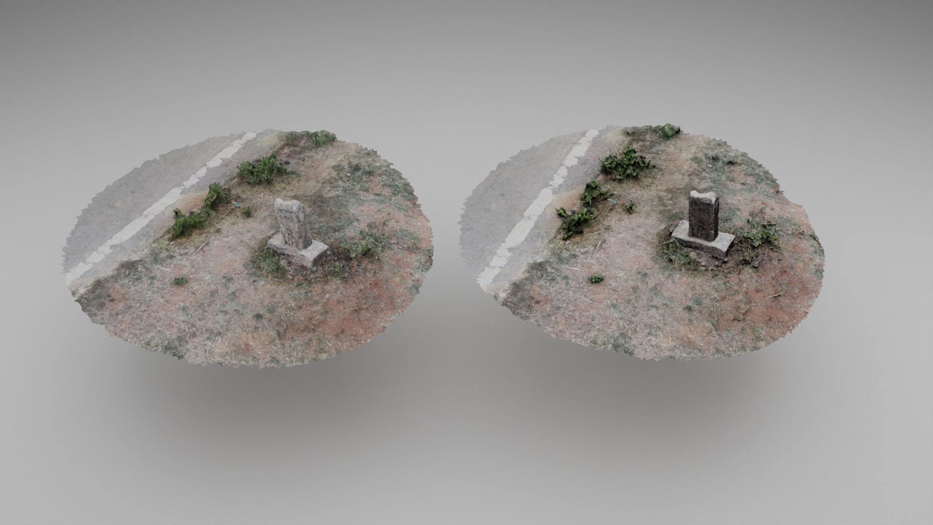 3D Roadside Piller Photoscan Retopo Model - TurboSquid 2069970