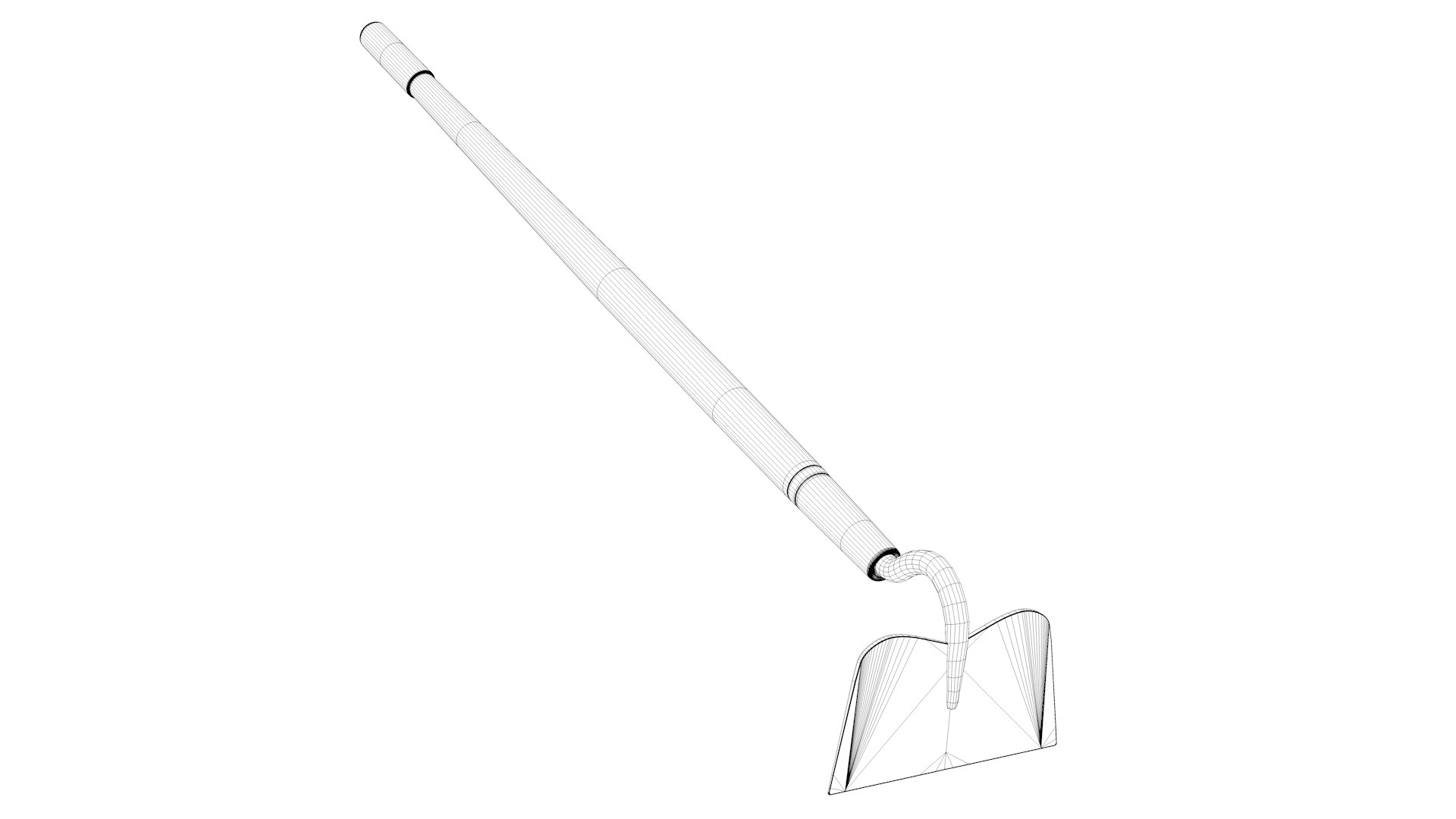 3D Hoe Model - TurboSquid 1959660