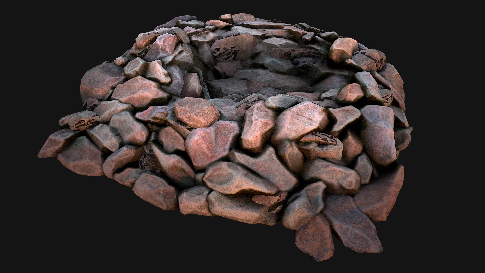 Coal Deposits For Mine Rocks And Ore 3D Model - TurboSquid 2315866