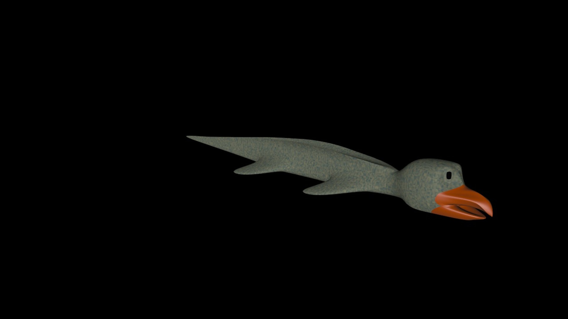 Duck monster model - TurboSquid 1549269