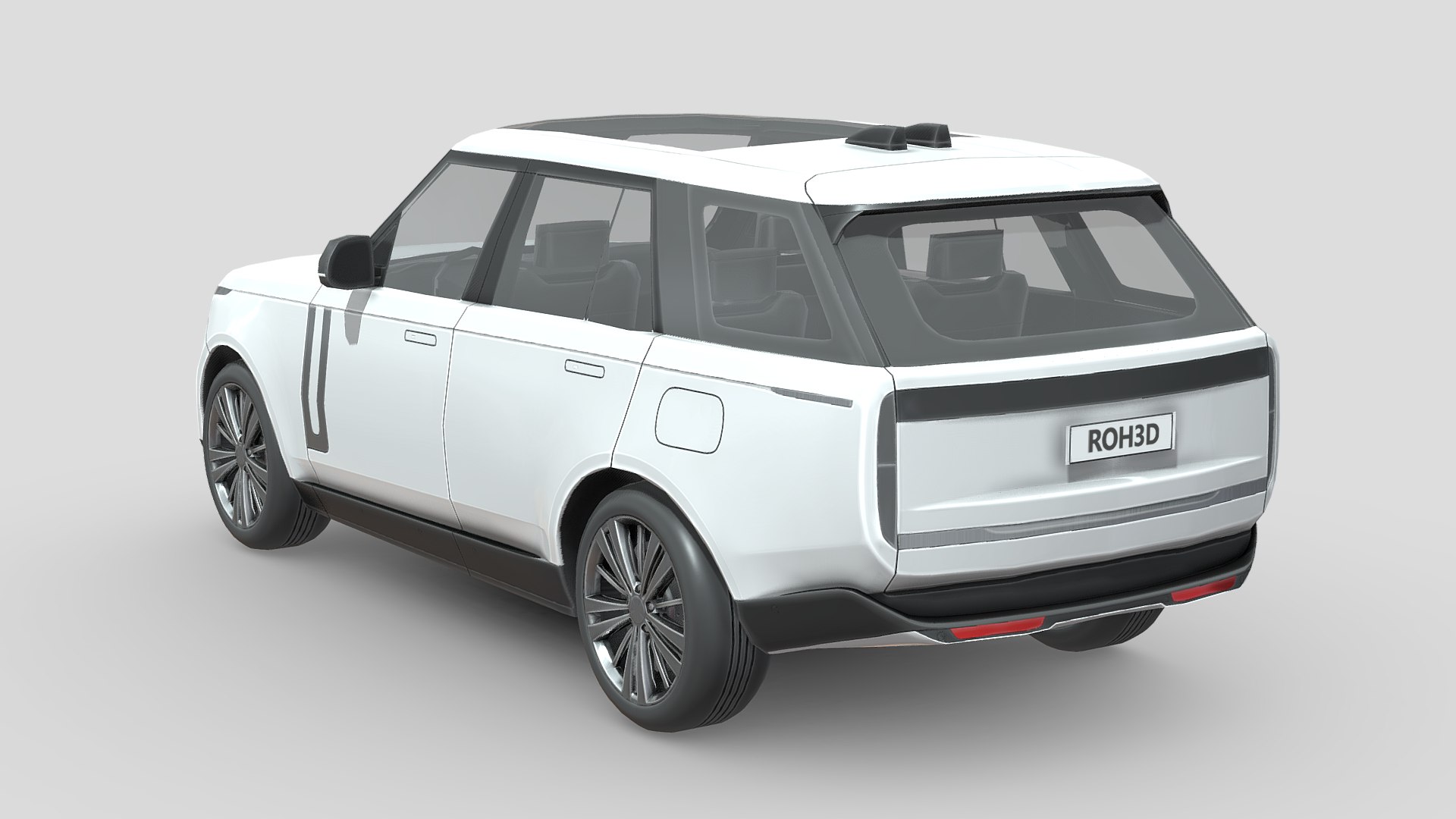 3D Model Low Poly Car - Land Rover Range Rover 2022 - TurboSquid 2087046