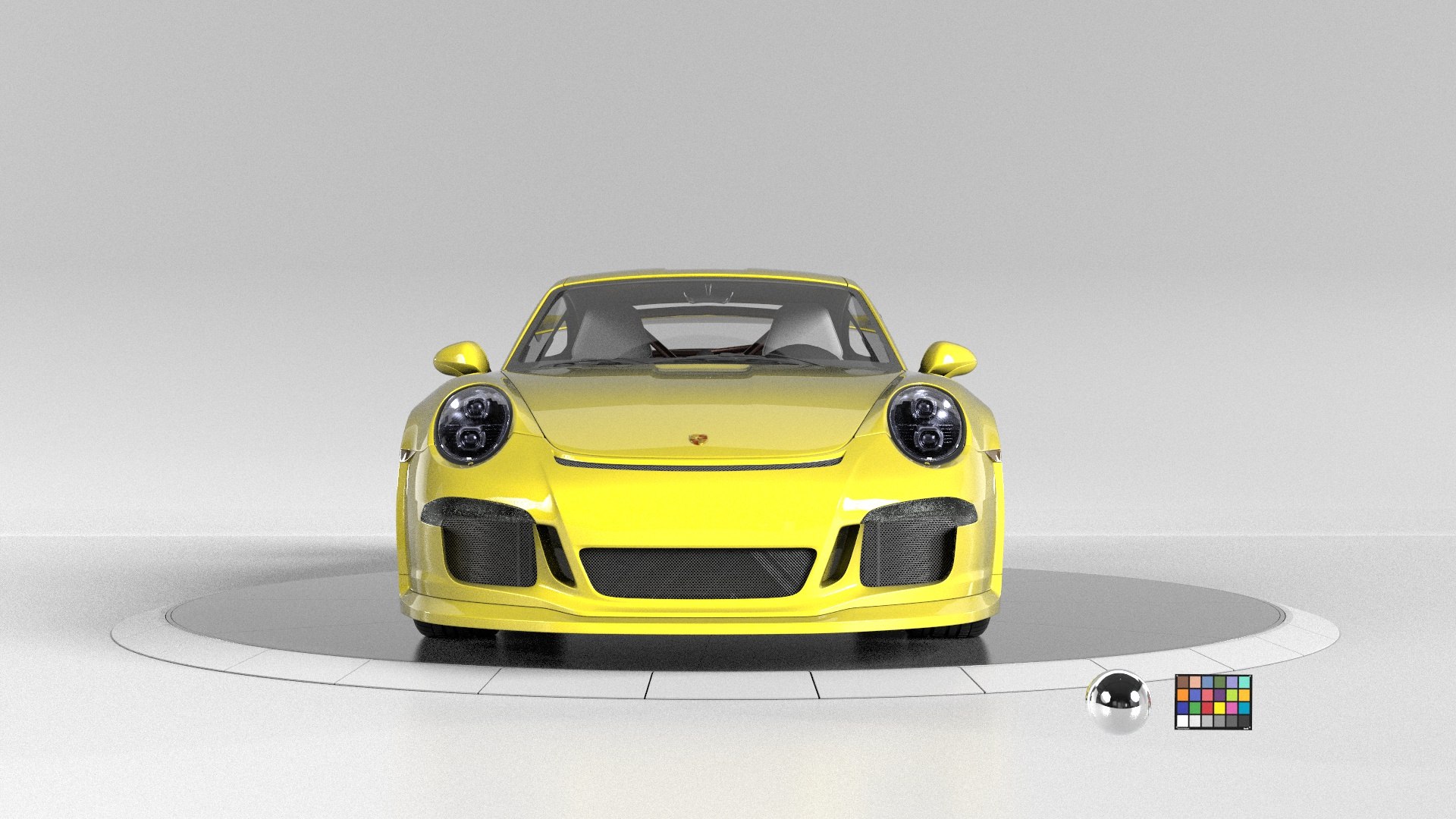 3D Porsche 911 GT3 RS-Rigged And Textured-unreal-vray-redshift ...