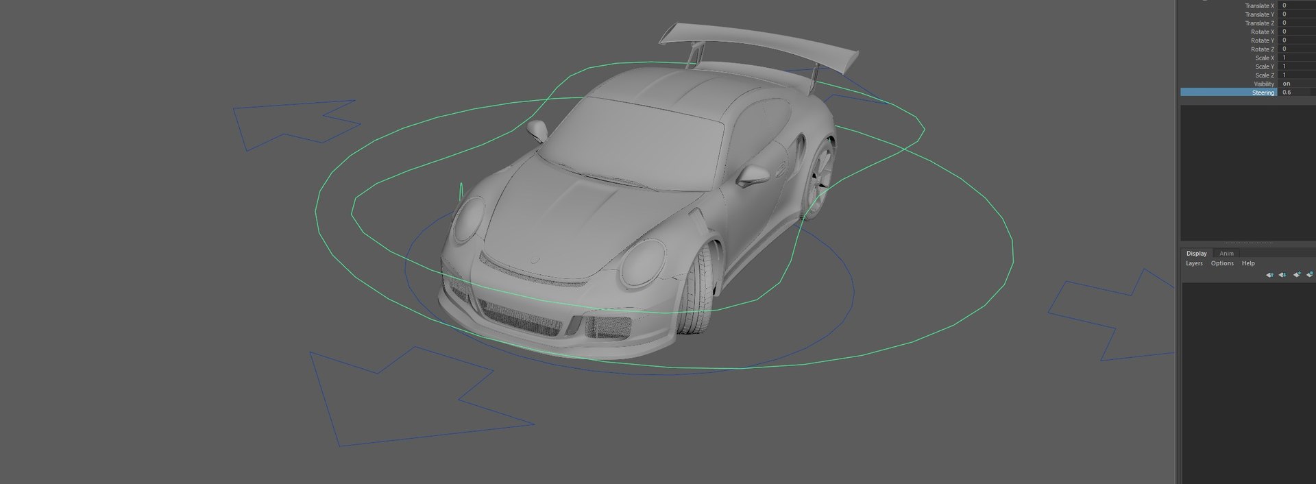3D Porsche 911 GT3 RS-Rigged And Textured-unreal-vray-redshift ...
