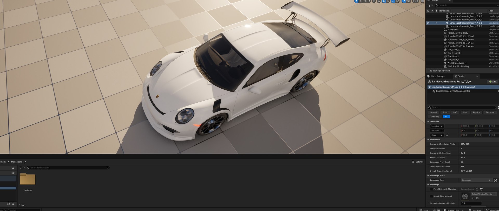 3D Porsche 911 GT3 RS-Rigged And Textured-unreal-vray-redshift - TurboSquid 2404810