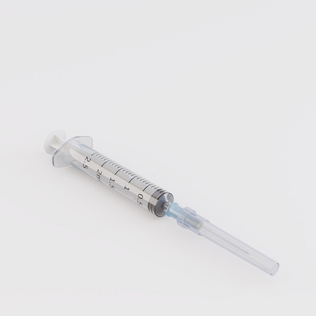 Disposable Syringe 2ml 3D - TurboSquid 1357492