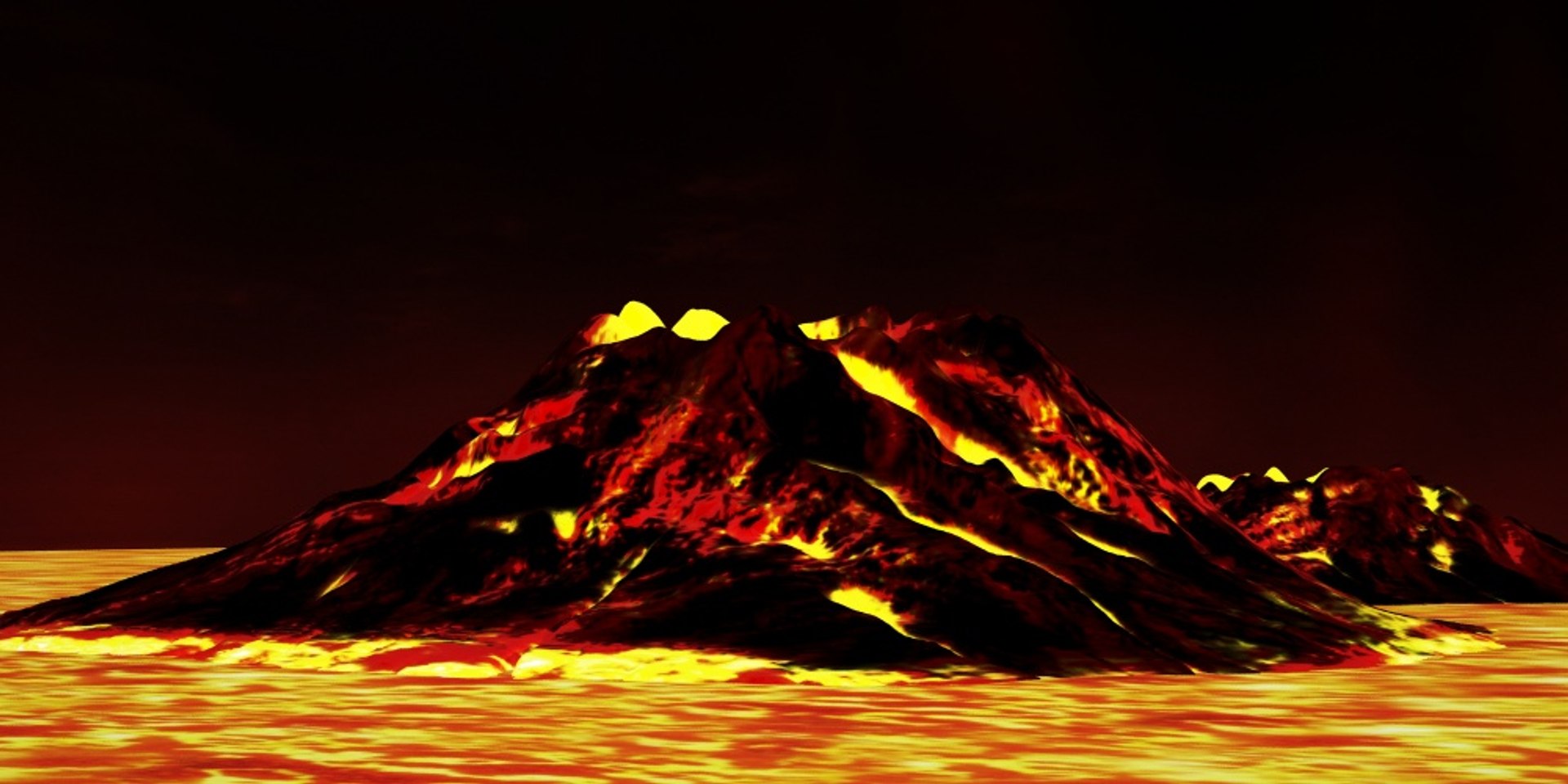 Magma Hell Volcanic Eruptions 3D Model - TurboSquid 1639965