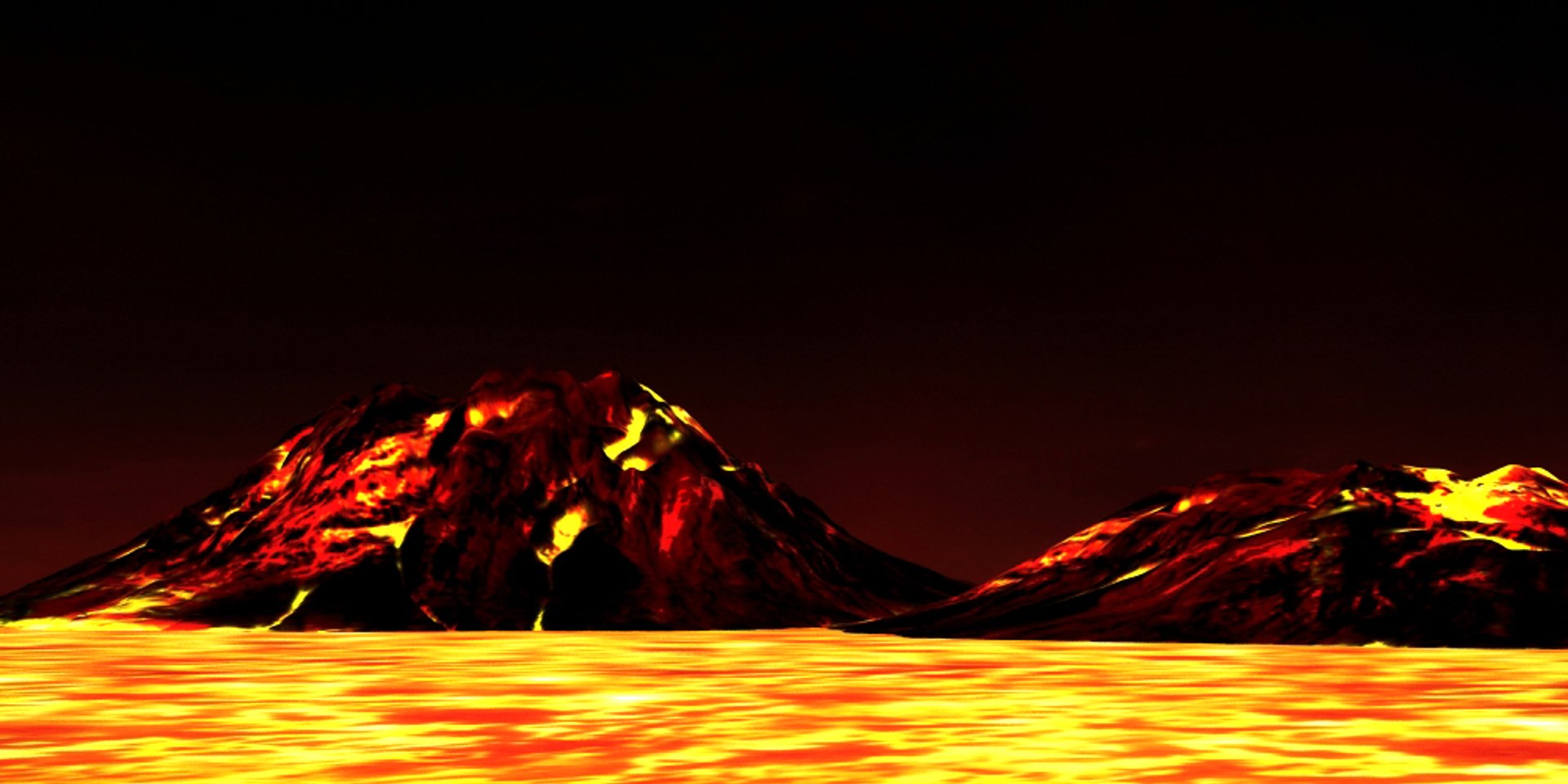 Magma Hell Volcanic Eruptions 3D Model - TurboSquid 1639965